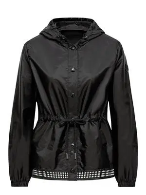 Moncler Rochebonne Hooded Taffeta Jacket - Black