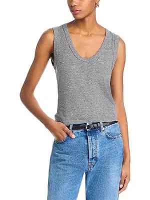 PERFECTWHITETEE Khara Tank Top Heather Grey