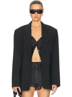 Alexander Wang Oversized Blazer - Black