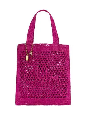 Chloé Summer Banana Tote Bag - Fuchsia Rose