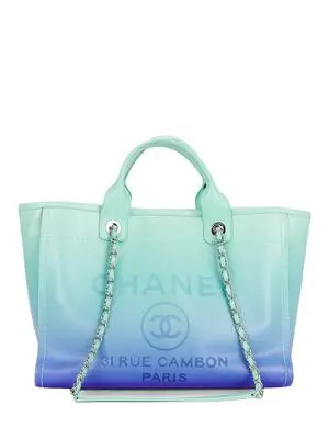 Chanel Deauville Mm Tote Bag - Multi