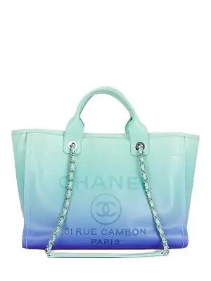 Chanel Deauville Mm Tote Bag - Multi