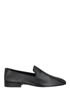 Sandro Leather Loafers - Black
