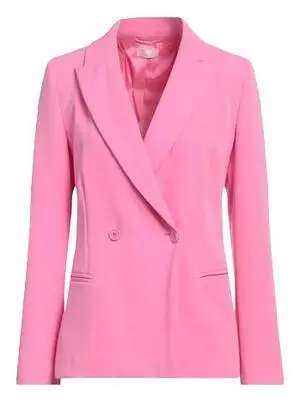 LIU •JO Double-breasted Blazer - Pink