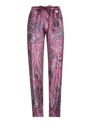 GAËLLE PARIS Straight-leg Paisley Print Pants - Purple