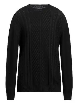 LOW BRAND Knitted Sweater - Black
