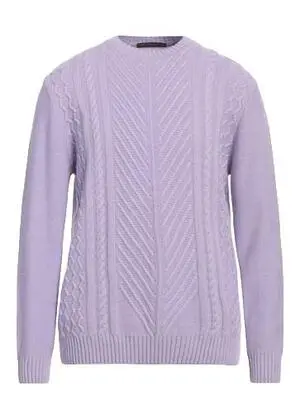 LOW BRAND Knitted Sweater - Purple