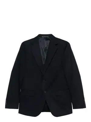 Caruso Single-breasted Blazer - Blue