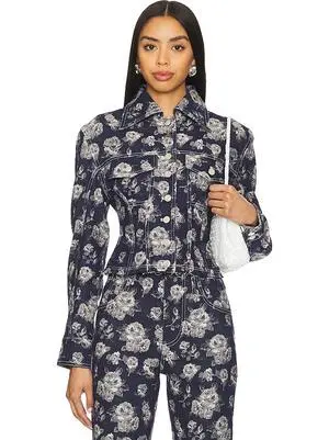 YUHAN WANG Yuhan Wang Rose Slim Fit Jacket