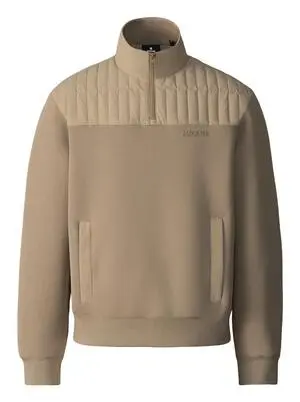 Mackage Corey Quarter-zip Sweater - Light Camel