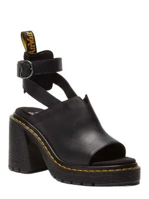 Dr. Martens Millee Leather Sandals - Black