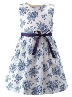 RACHEL RILEY Floral Toile Dress - Navy