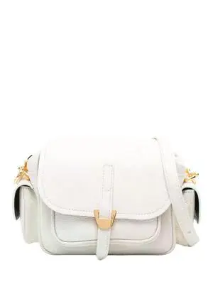 COCCINELLE Mini Campus Cross Body Bag - White