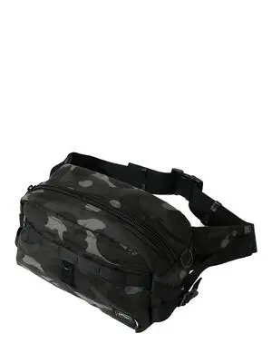 A BATHING APE X Porter Camo Waist Bag - Black
