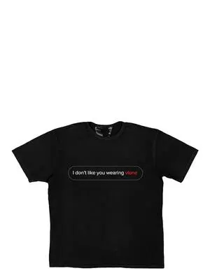 VLONE Text Message T-shirt - Black