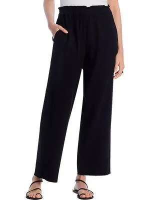 Rails Leon Crop Pants - Blaxk Gauze
