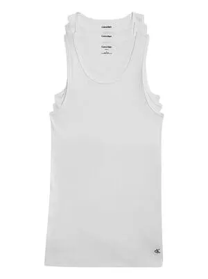 Calvin Klein Classic Tanks, Pack Of 3 - White
