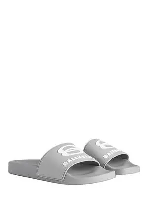 Balenciaga Balenciaga Pool Slides Gris/noir