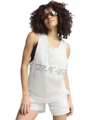 PUMA Hoops Basketball Jersey - White