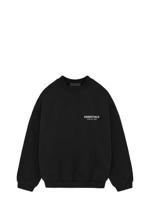 Fear Of God Fleece Crewneck Ii - Black