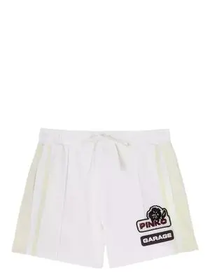 PINKO PINKO Logo-Patch Shorts