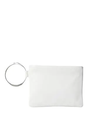 THE ROW Square Bracelet Clutch - White Ans