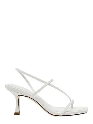 Pink Steve Madden Locke Heels - White,ivory