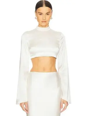 LOBA Isabelle Crop Top - Ivory