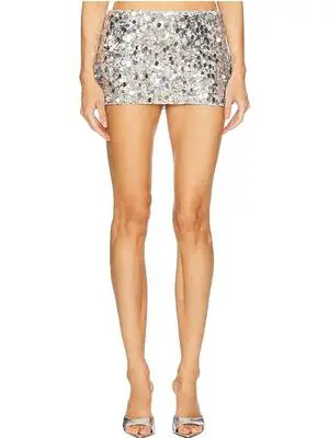 LOBA Cher Mini Skort - Silver