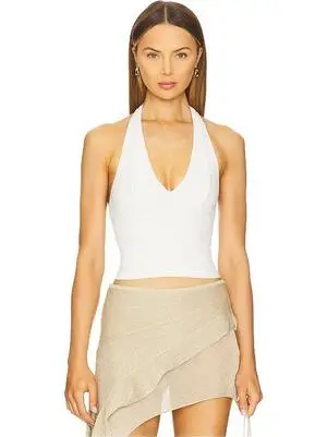 Free People Still Here Halter Top - Ivory