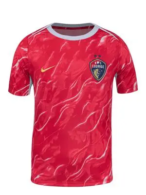 Nike North Carolina Courage 2025 Nwsl Pre-match Top - Blue