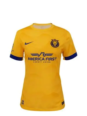 Nike Utah Royals Fc 2025 Stadium Home Dri-fit Nwsl Replica Jersey - Yellow