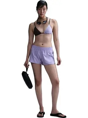 Nike Swim Cover-up Shorts - Purple