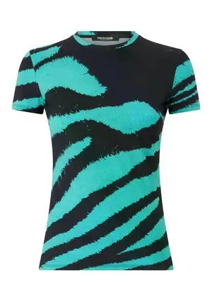 Roberto Cavalli Printed T-shirt - Black