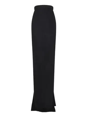 Rick Owens Draped-detail Maxi Skirt - Black