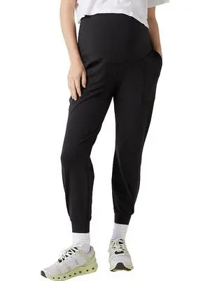 Ingrid & Isabel® Maternity Jogger Pants - Black