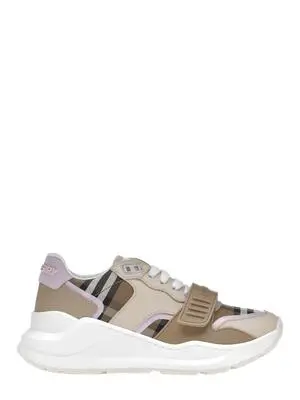 Burberry Ramsey Vintage Check Sneakers - Beige/taupe/brown