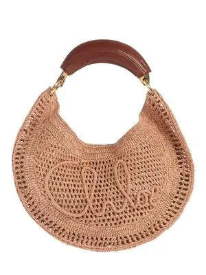 CHLOÉ Chloé Raffia Hobo Bag