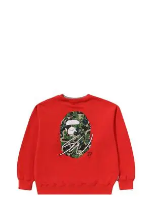 A BATHING APE BAPE X Sean Wotherspoon 4Way Crewneck Red