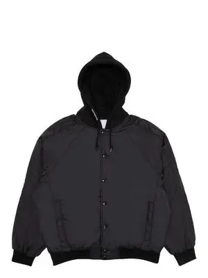 Supreme Hooded Stadium Jacket - Black