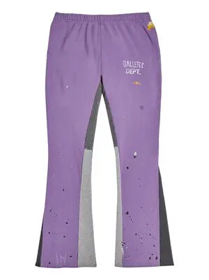 GALLERY DEPT. Gd Painted Flare Sweatpant - Purple