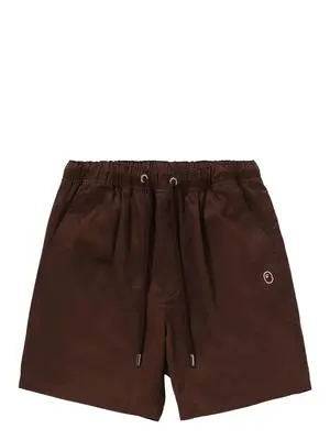 A BATHING APE Ape Head Chino Shorts - Brown