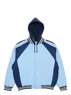 Supreme Hooded Stadium Jacket - Blue