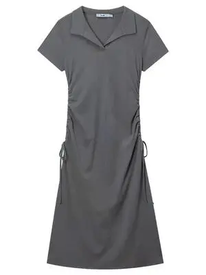 B+AB Drawstring Dress - Grey