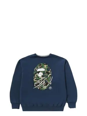 BAPE BAPE X Sean Wotherspoon 4Way Crewneck Blue