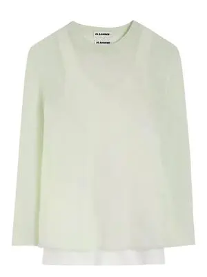 JIL SANDER Jil Sander Layered Sweater