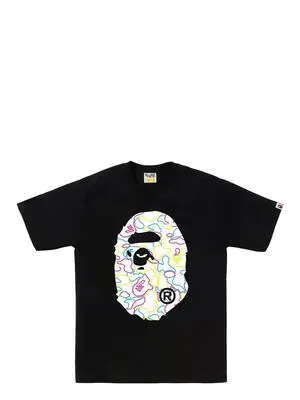 A BATHING APE Ape Head T-shirt - Black