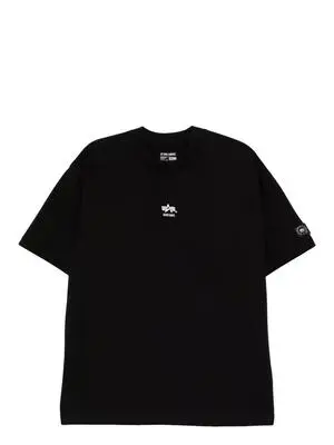 Izzue Logo-print T-shirt - Black
