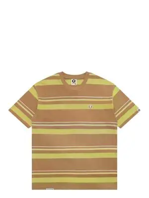 AAPE BY *A BATHING APE® Striped T-shirt - Neutrals