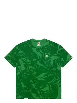 AAPE BY *A BATHING APE® Camouflage-print T-shirt - Green